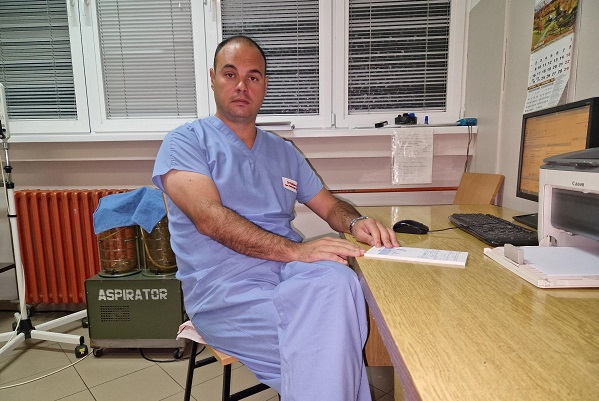 Doktor Vladislav Vasić predsednik podružnice Srpskog lekarskog društva ...